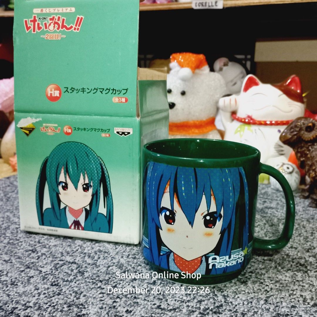 2011 BANPRESTO K-ON AZUSA NAKANO COLLECTIBLE MUG, Hobbies & Toys ...