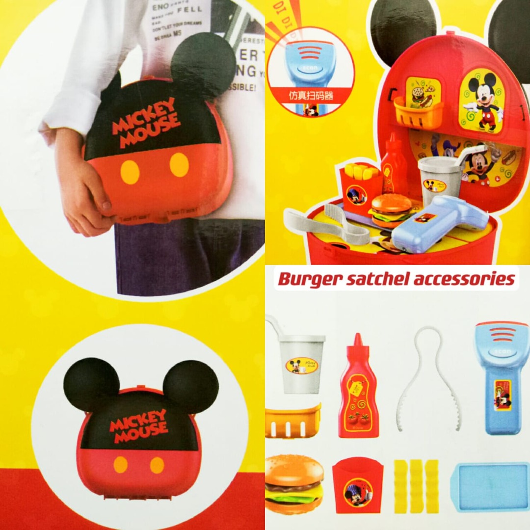 2 in 1 Disney Mickey Mouse & Frozen Various Mini Satchels Toy 2 合 1 ...