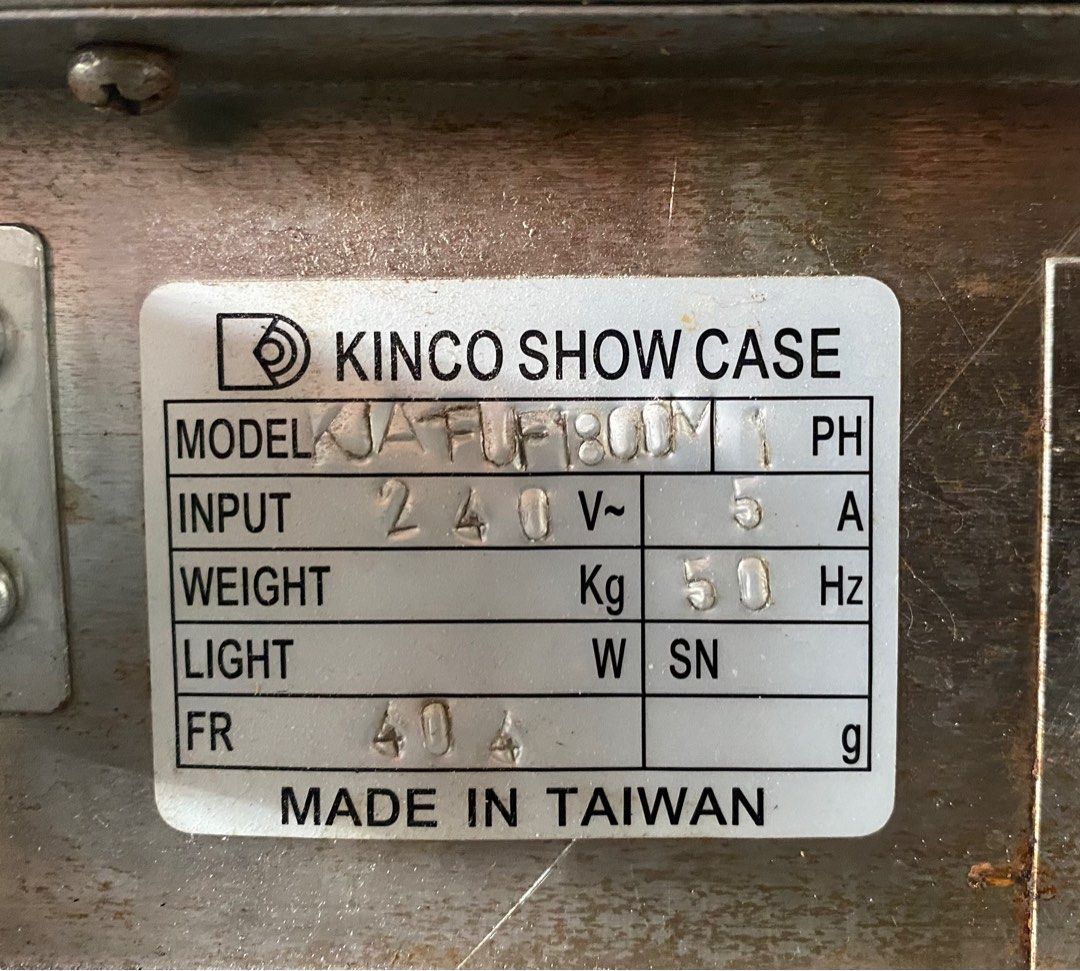 3 Door Counter Chiller /Kinco chiller high quality/air blower /Taiwan ...