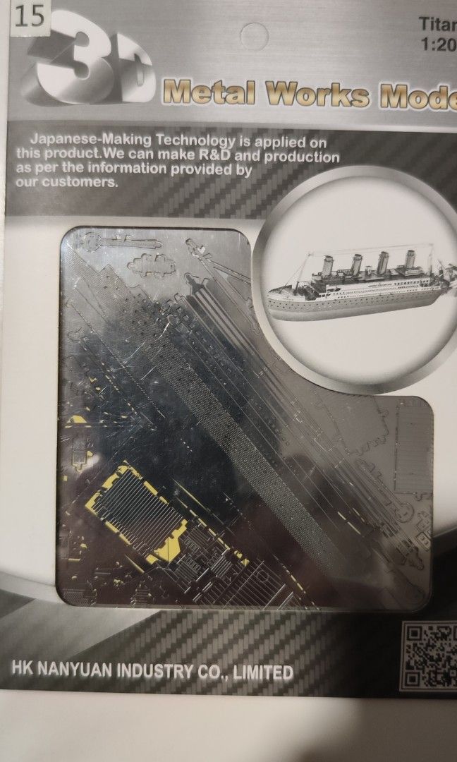 3D metal works model, Hobbies & Toys, Toys & Games on Carousell