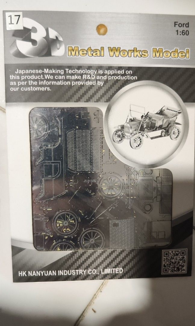 3D metal works model, Hobbies & Toys, Toys & Games on Carousell