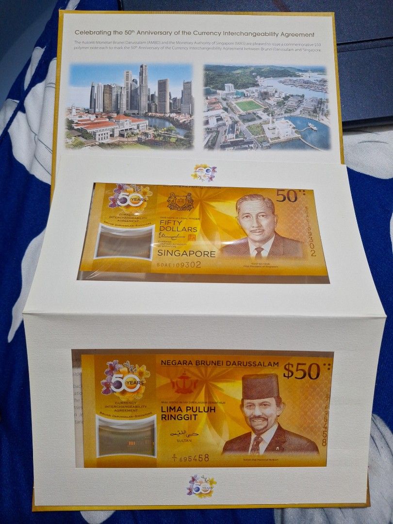 $50 Commemorative Notes Currency Interchangeability Agreement, Hobbies ...
