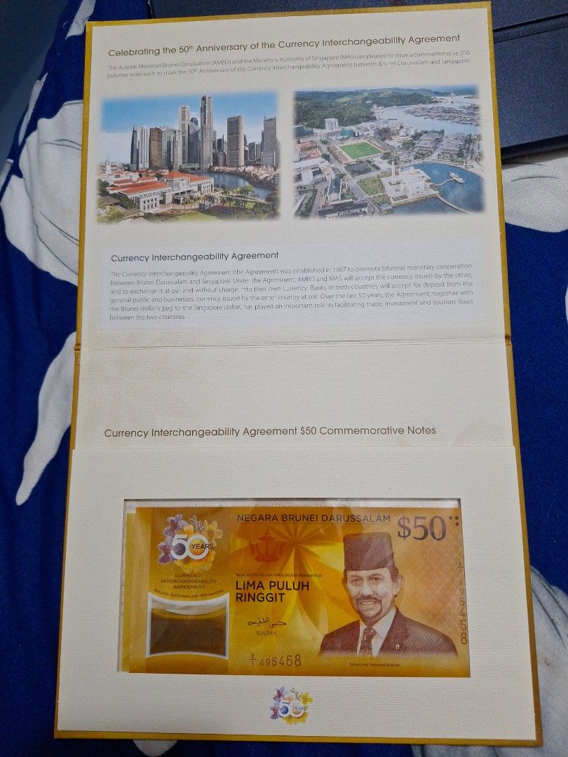 $50 Commemorative Notes Currency Interchangeability Agreement, Hobbies ...