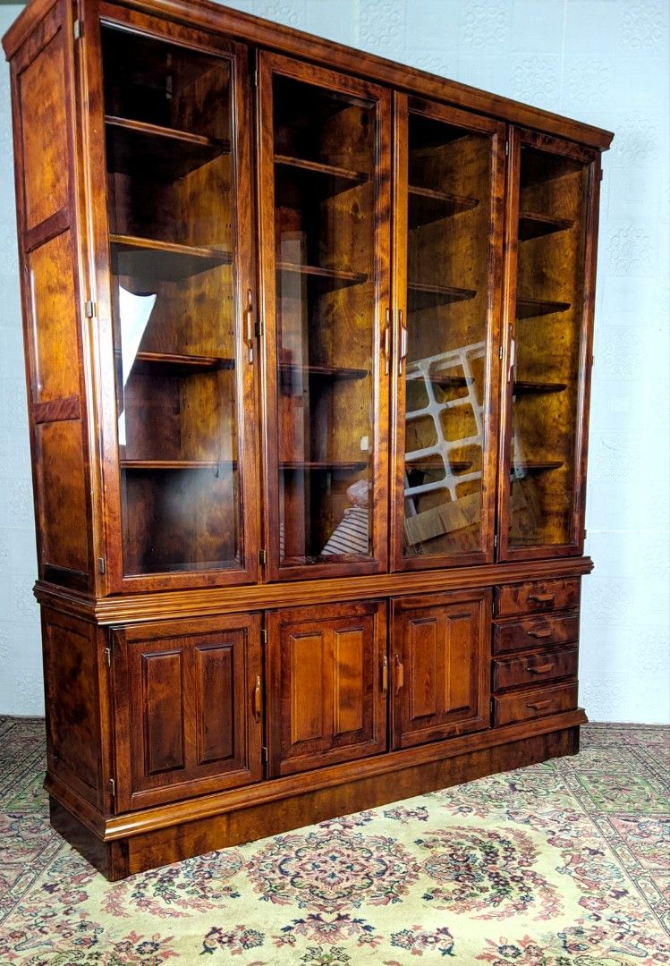 7-Door Big Display Cabinet, Furniture & Home Living, Furniture, Shelves ...