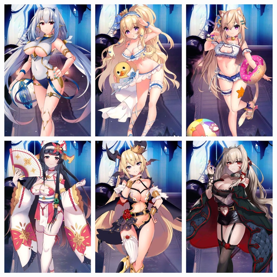 8SSR 3水著角 2大傲嬌 天下布魔 (崩壞 星穹鐵道/NIKKE勝利女神：妮姬 絕區零以外選擇), 電子遊戲, 遊戲機配件, 遊戲禮物卡及帳戶 - Carousell