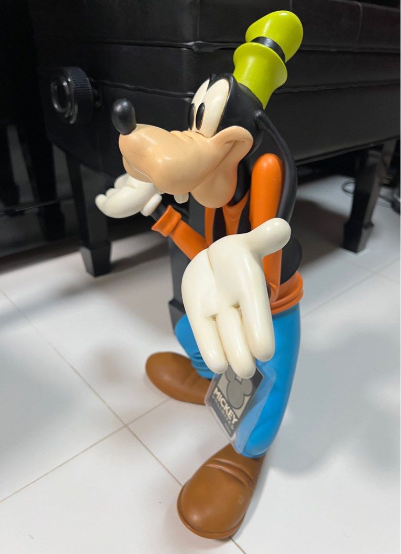 中古 超大44 cm Goofy樹脂人形雕像 Vintage Big Goofy Statue **VERY RARE**, 興趣及遊戲 ...