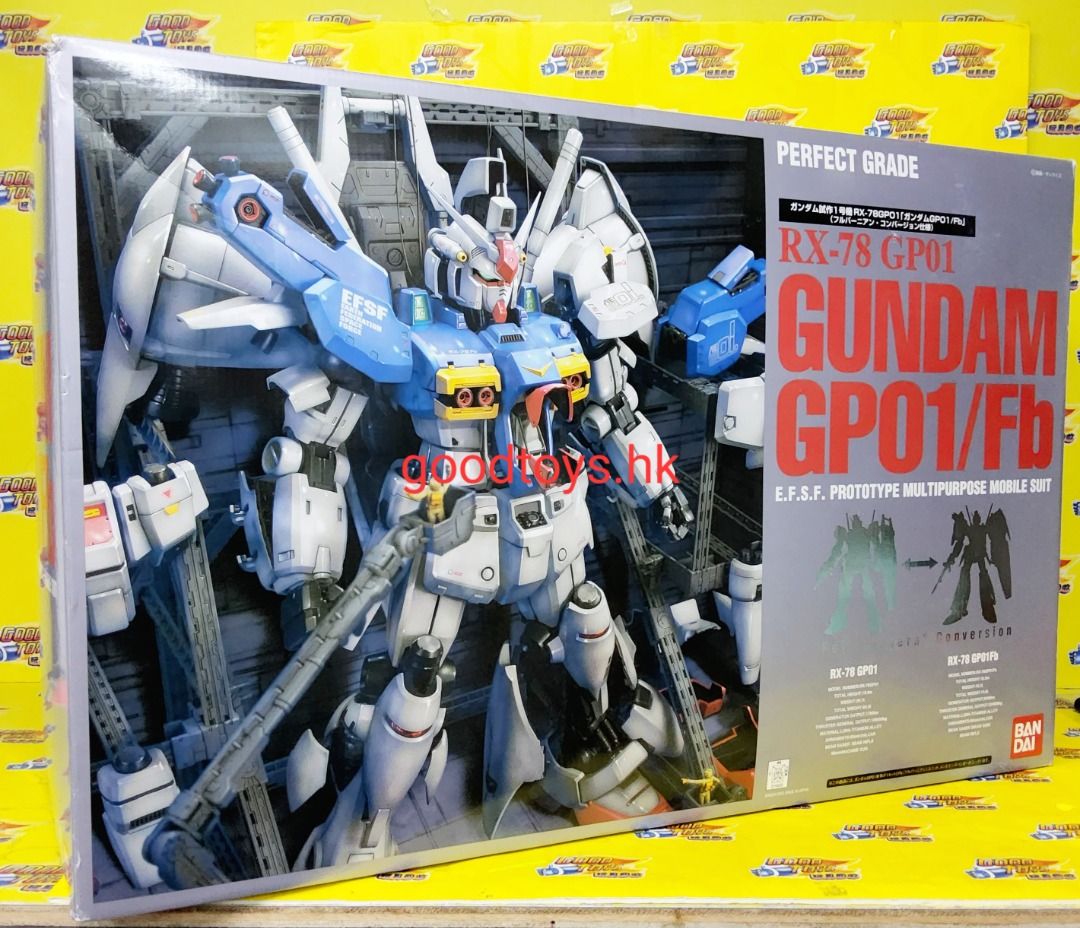 全新未砌 BANDAI 高達 GUNDAM 1/60 PERFECT GRADE PG 模型 RX-78GP01 GUNDAM GP01/FB ...