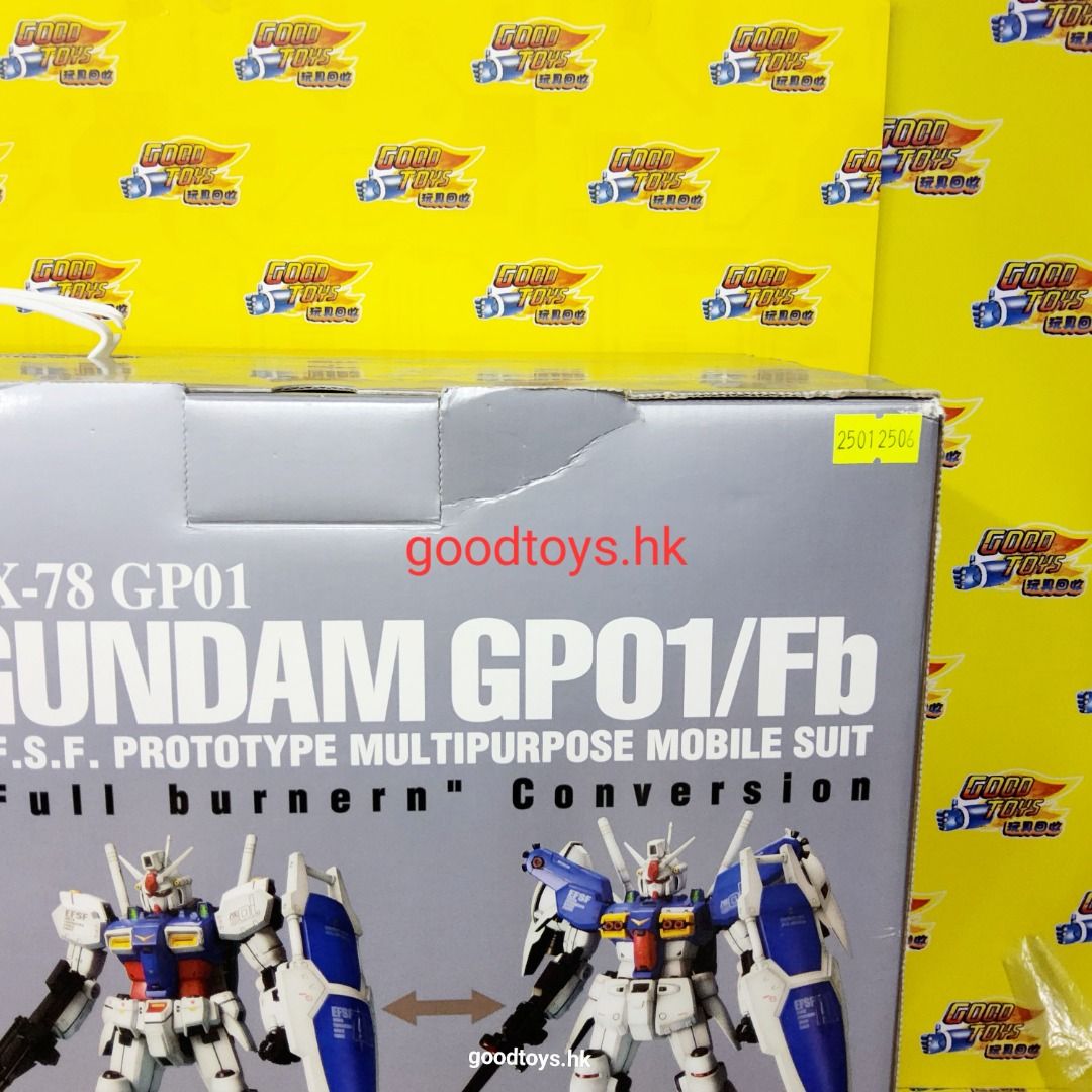 全新未砌 BANDAI 高達 GUNDAM 1/60 PERFECT GRADE PG 模型 RX-78GP01 GUNDAM GP01/FB ...