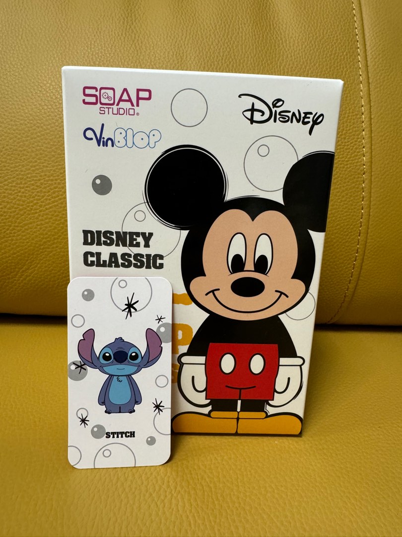 迪士尼史迪仔盲盒 Disney stitch soap studio 可用唐老鴨交換Donald duck, 其他, 其他 - Carousell