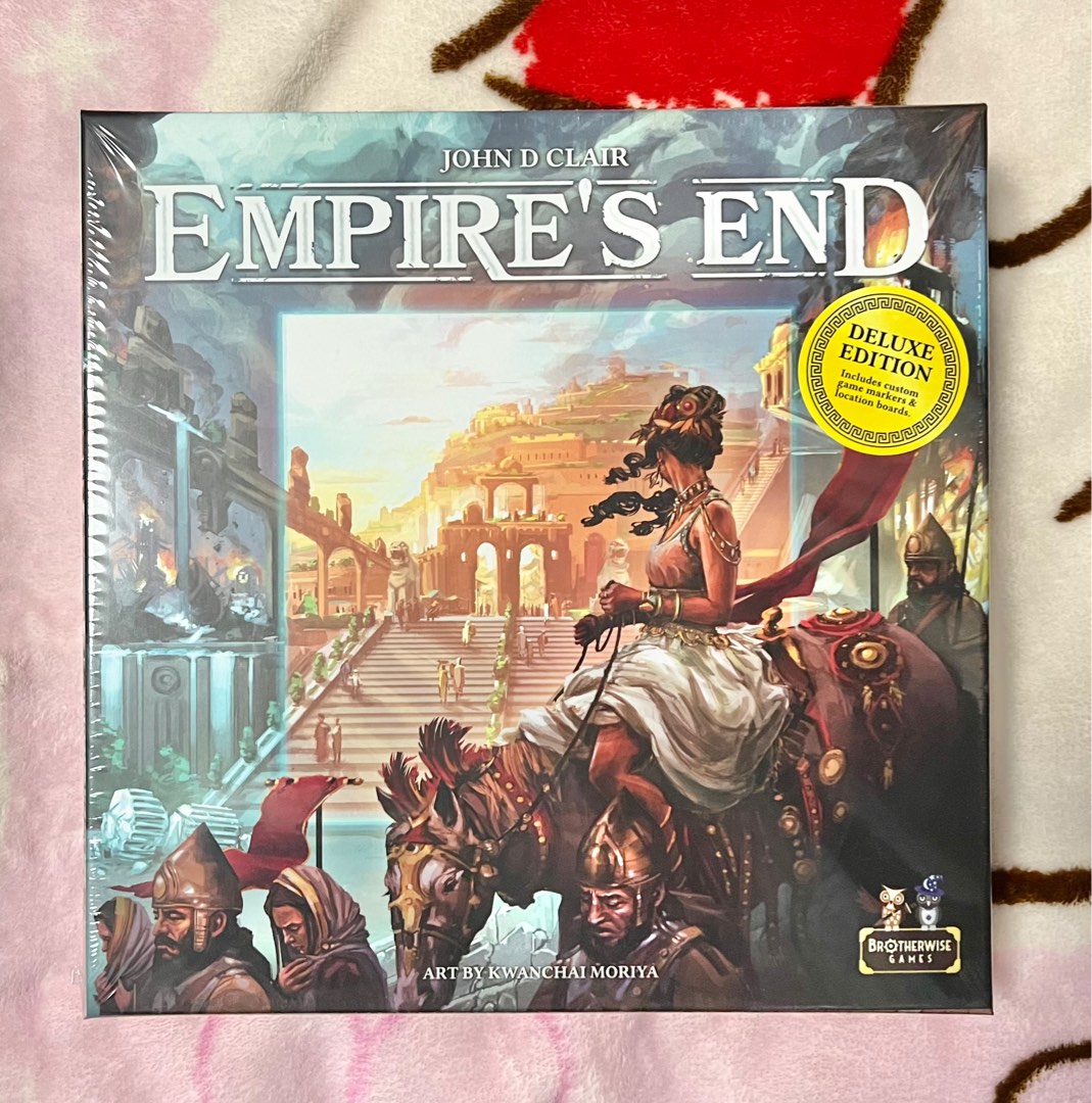 [全新未拆] Empire’s end deluxe edition version 桌遊 boardgame board game, 興趣及遊戲, 玩具 & 遊戲類 - Carousell