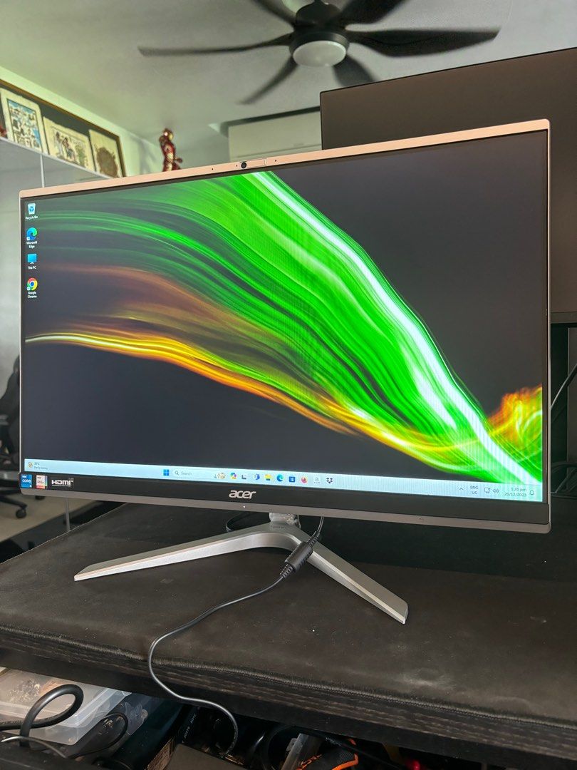 ACER ASPIRE C24-1651 AiO All-in-One 24" inch FHD Desktop Computer PC ...