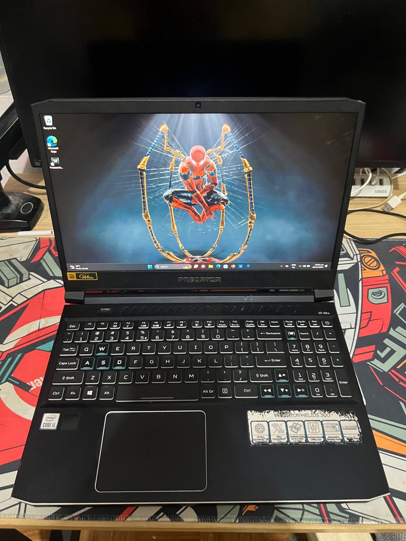 Acer Predator Helios 300 Gaming Core i5-10th Gen. 32gb RAM 256gb SSD ...