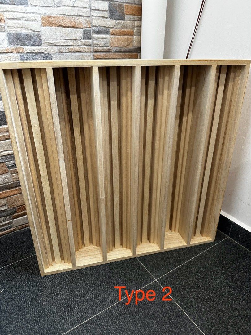 Acoustic Wood Diffuser Panel, Audio, Other Audio Equipment on Carousell