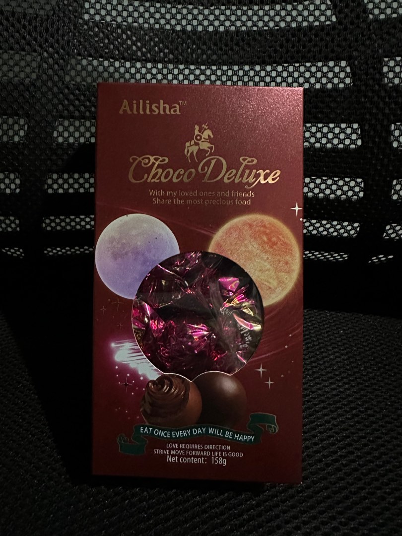 Ailisha Chocolate, Food & Drinks, Packaged & Instant Food on Carousell