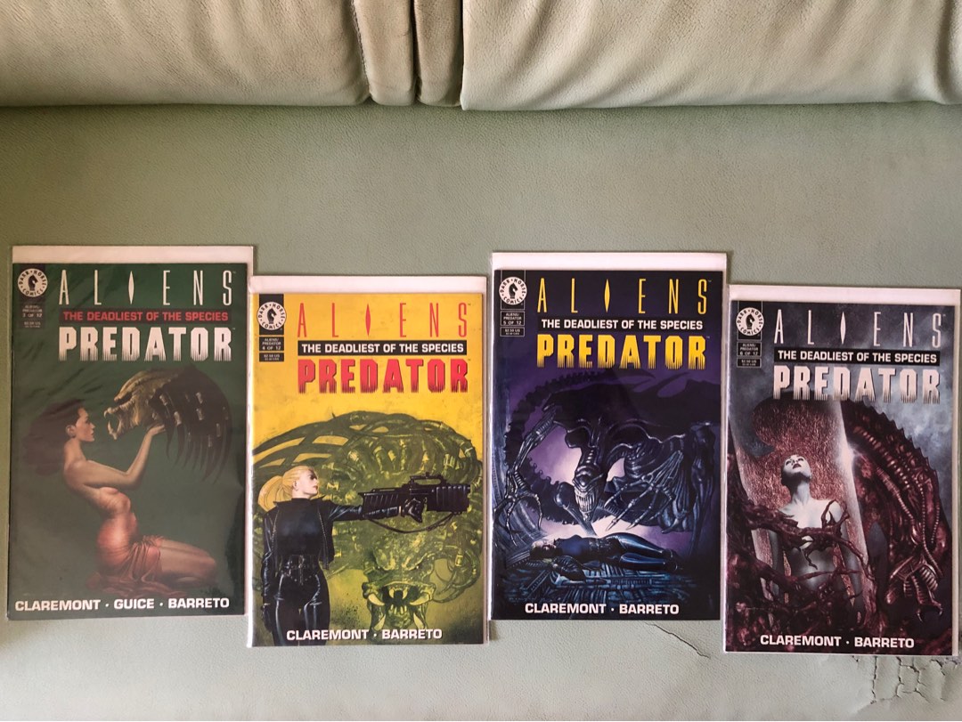 ALIENS,PREDATOR: The Deadliest of the Species, DARK HORSE Comics, Hobbies & Toys, Books ...