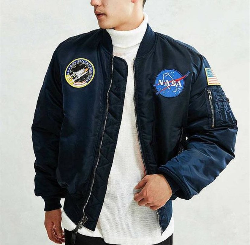 Alpha NASA Reversible Bomber Jacket, Men's Fashion, Coats, Jackets and ...