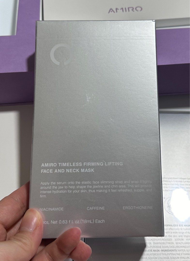 Amiro firming lifting face & neck mask, Beauty & Personal Care, Face ...