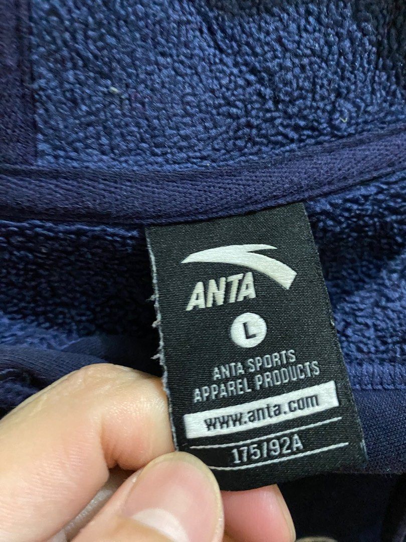 Anta keep moving, Men's Fashion, Coats, Jackets and Outerwear on Carousell
