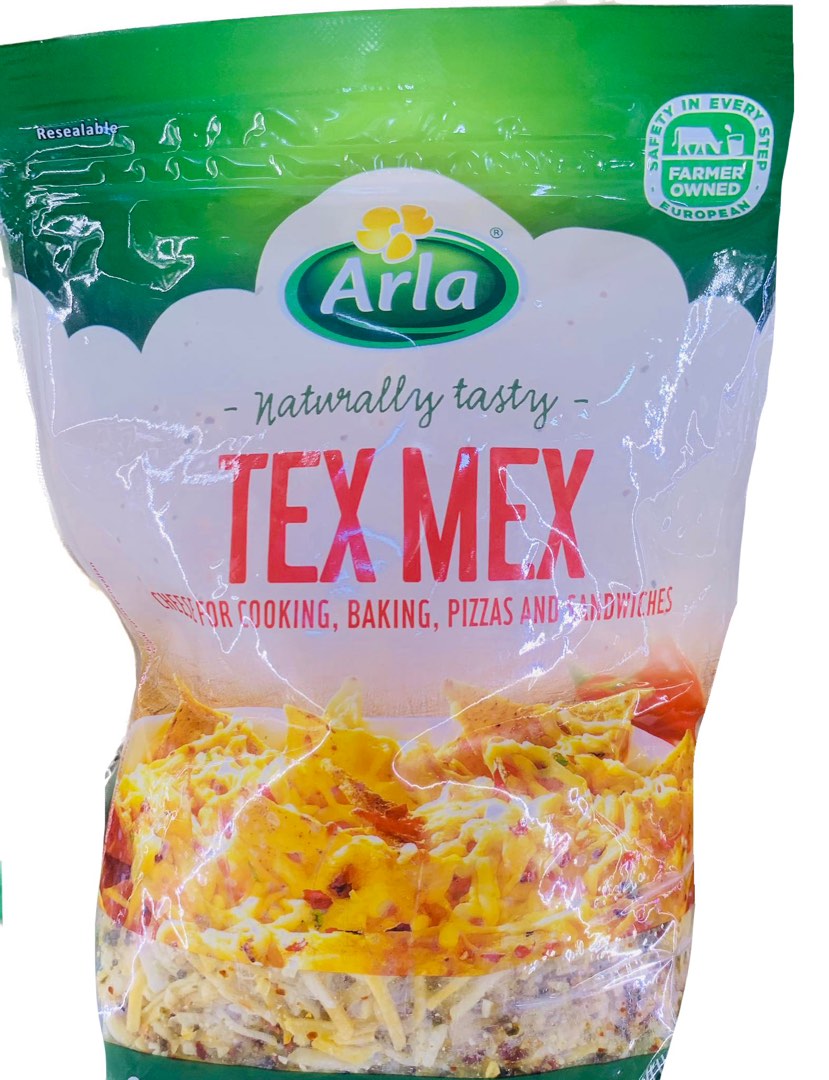ARLA TEX MEX CHEESE 175G, Food & Drinks, Chilled & Frozen Food on Carousell