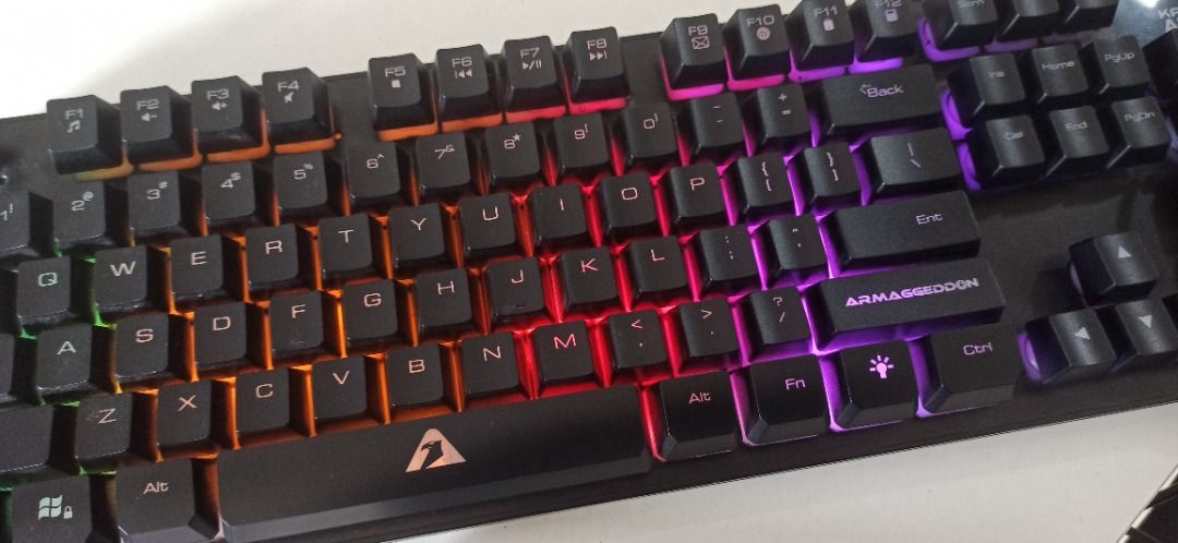 Armaggeddon AK-999 SFX Spill Proof Gaming Keyboard, Computers & Tech ...