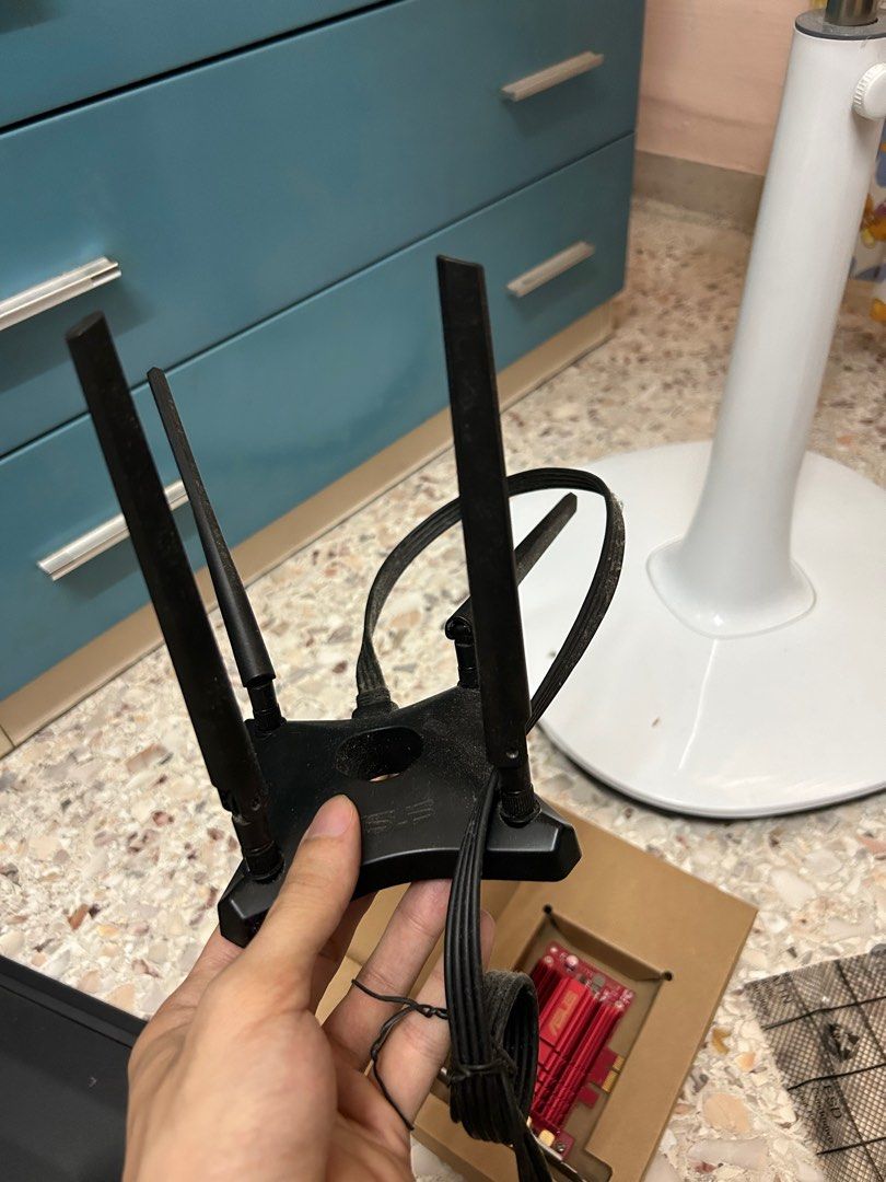 ASUS PCE-AC88 4x4 Dual-band WiFi PCI-E adapter, Computers & Tech, Parts ...