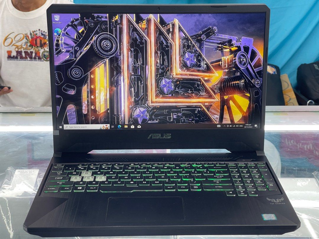 Asus tuf Fx505GM intel core i7 8th gen 16gbRAm 256ssd 1TBHdd RGB UHD ...