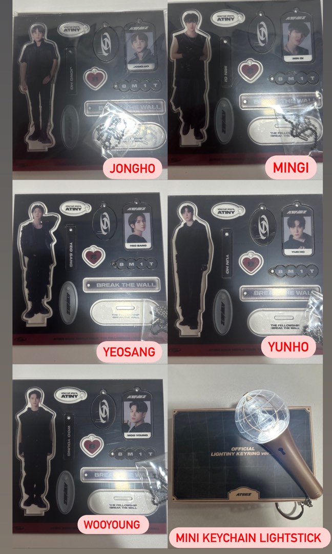 Ateez official merchandise, Hobbies & Toys, Memorabilia & Collectibles ...