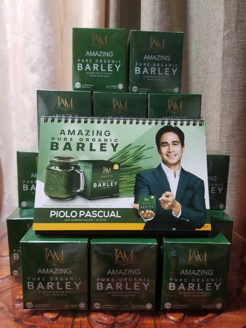 AUTHENTIC I AM WORLDWIDE Amazing Pure Organic Barley, Food & Drinks ...