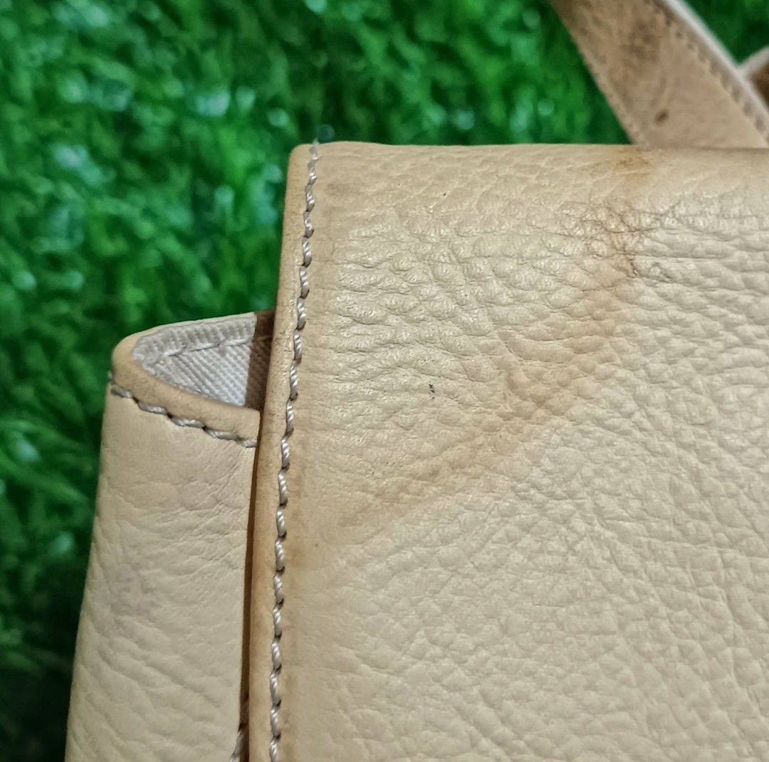 AUTHENTIC SANTA BARBARA AND POLO CLUB ORIGINAL LEATHER BACKPACK, Women ...