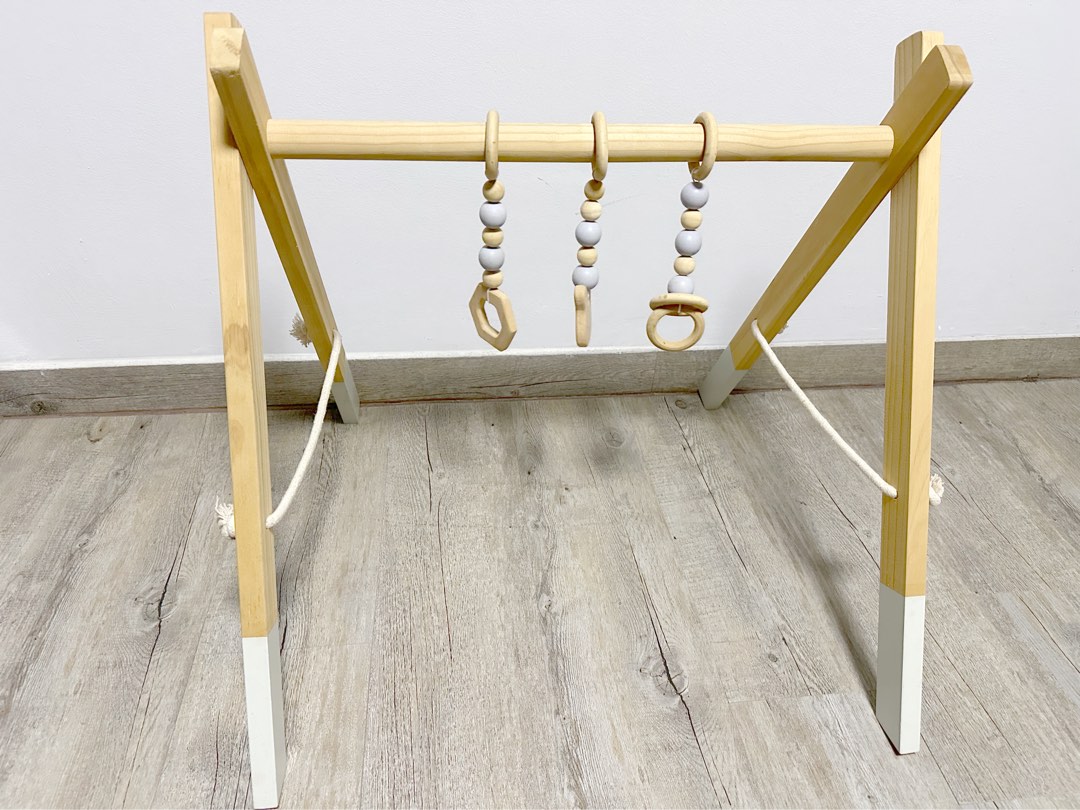 Baby wooden play gym, Babies & Kids, Baby Nursery & Kids Furniture ...
