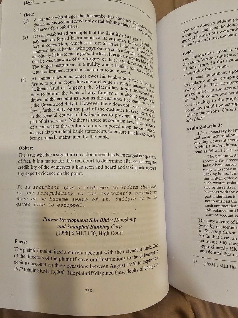 Banking Law (Lee Mei Pheng, Detta Samen & Ivan Jeron Detta) law ...