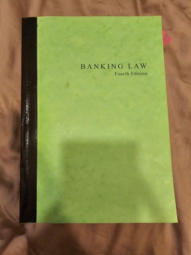Banking Law (Lee Mei Pheng, Detta Samen & Ivan Jeron Detta) law ...