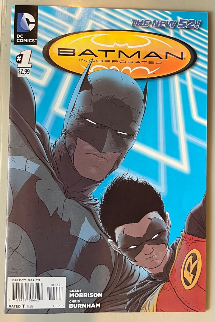 Batman Incorporated #1 (2012) [Cover By Frank Quitely], Hobbies & Toys ...