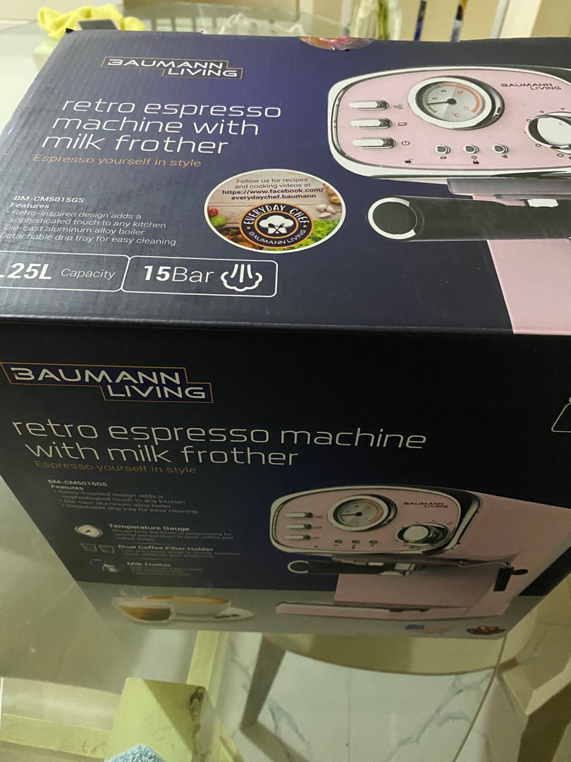 Baumann Living Retro Espresso Machine Review