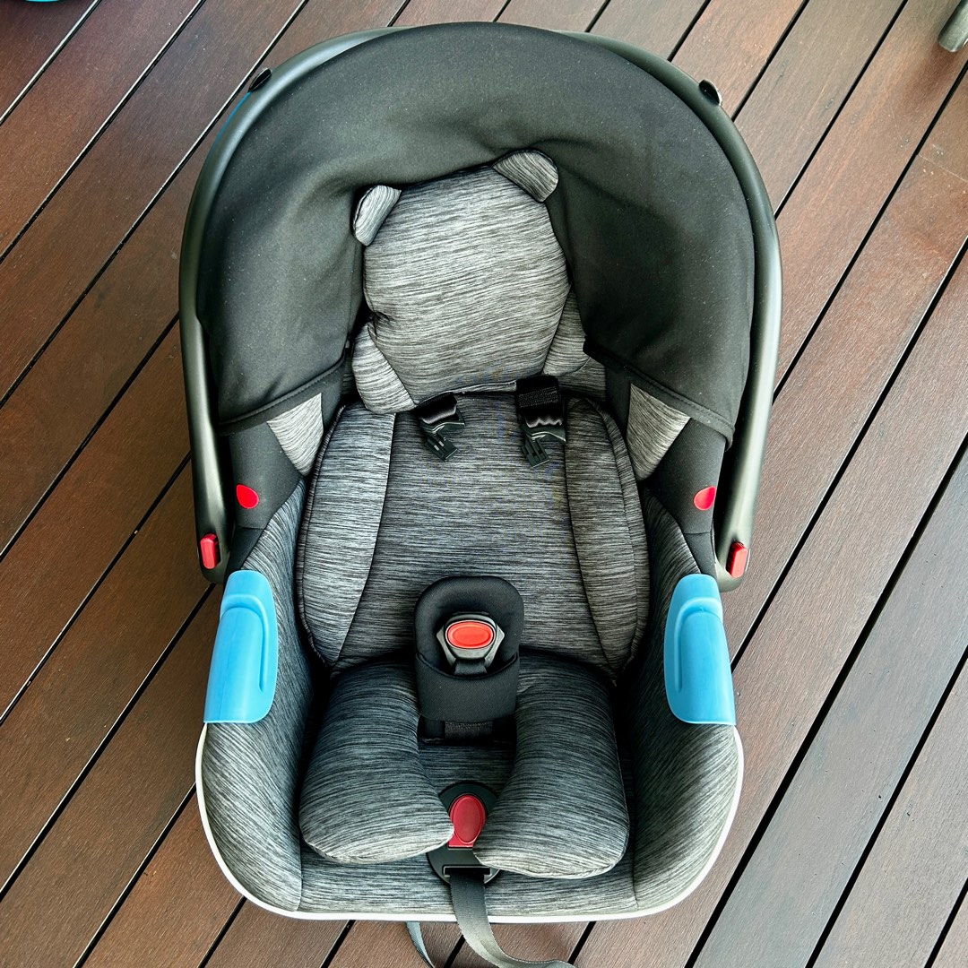 Beblum Danzo Baby Car Seat + Free Stroller Cool Pad & Stroller Arch ...