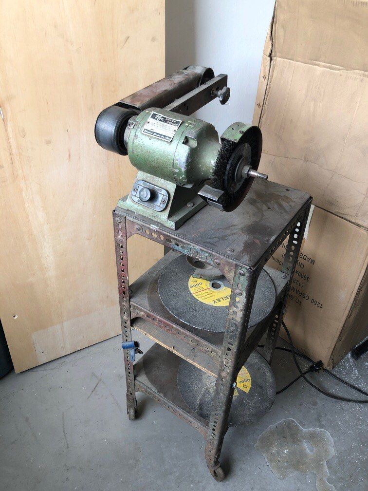 Belt Sander & Wire Wheel/Grinder Combo, Furniture & Home Living, Home ...