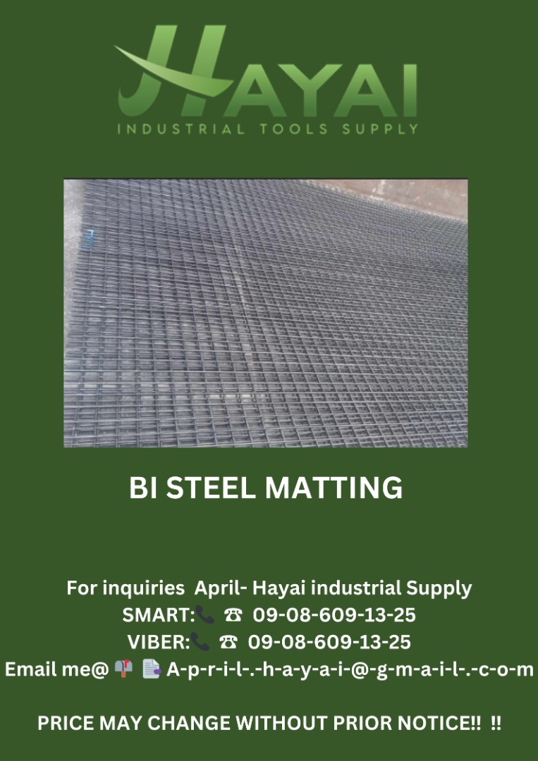 BI steel matting, Commercial & Industrial, Construction Tools ...