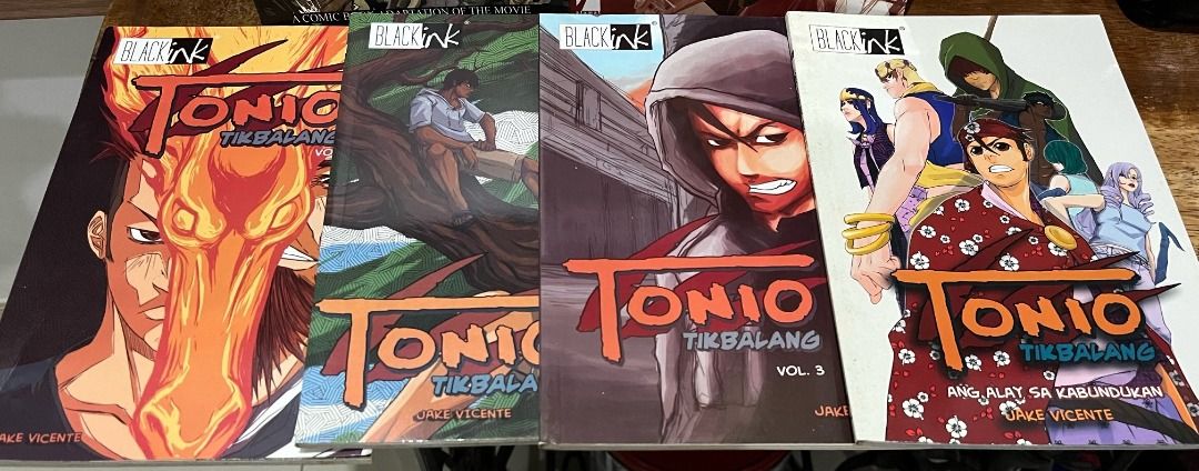 Black Ink Series (Tonio) plus TikTik & Trese Horror Books, Hobbies ...