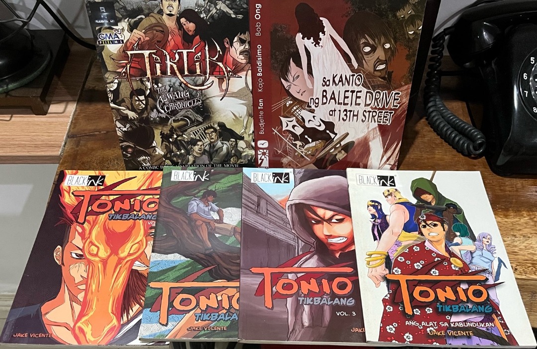 Black Ink Series (Tonio) plus TikTik & Trese Horror Books, Hobbies ...