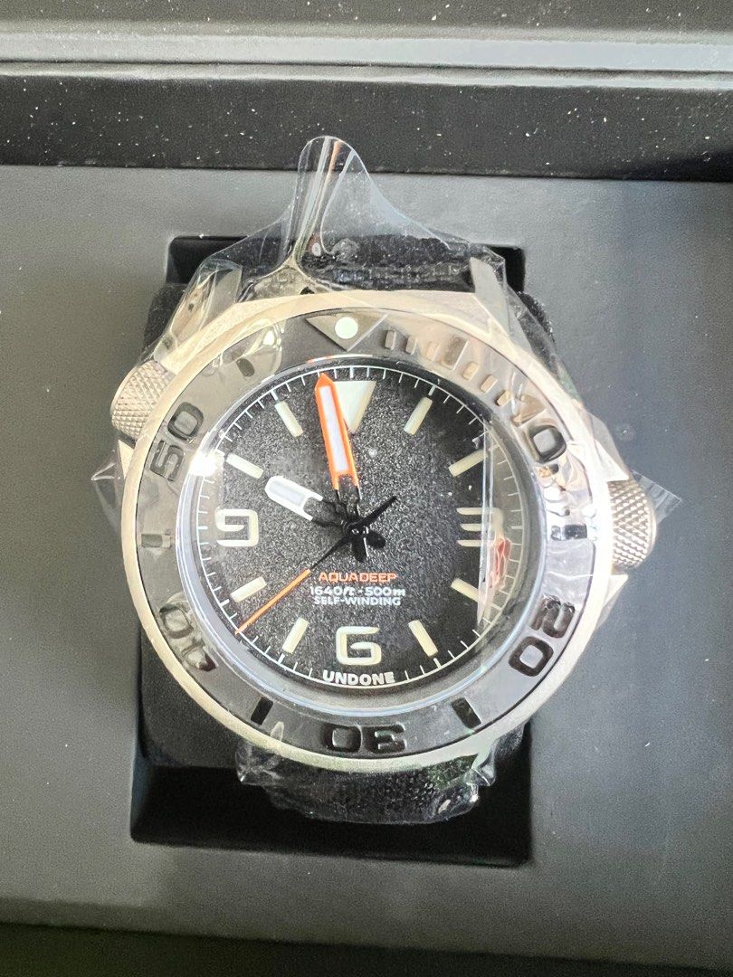 Bnib undone aqua deep automatic watch 500m, Luxury, Watches on Carousell