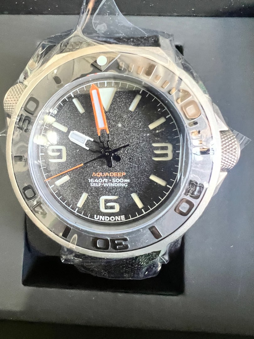 Bnib undone aqua deep automatic watch 500m, Luxury, Watches on Carousell