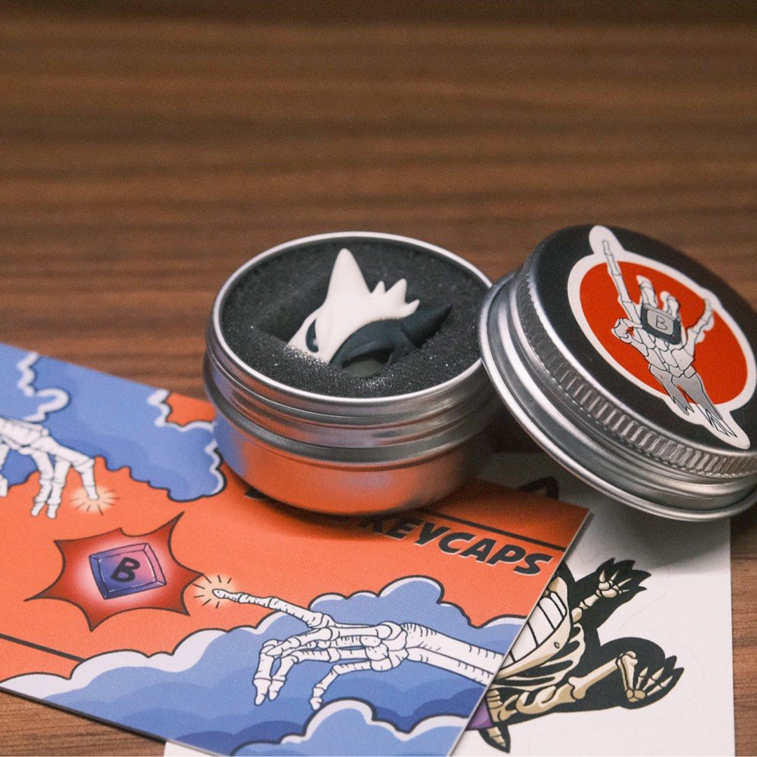 Bobkeycap Gengar (Bone) Artisan keycap, Computers & Tech, Parts ...