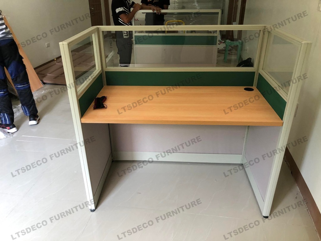 BPO MODULAR TABLE FURNITURE OFFICE PARTITIONS, Furniture & Home Living ...