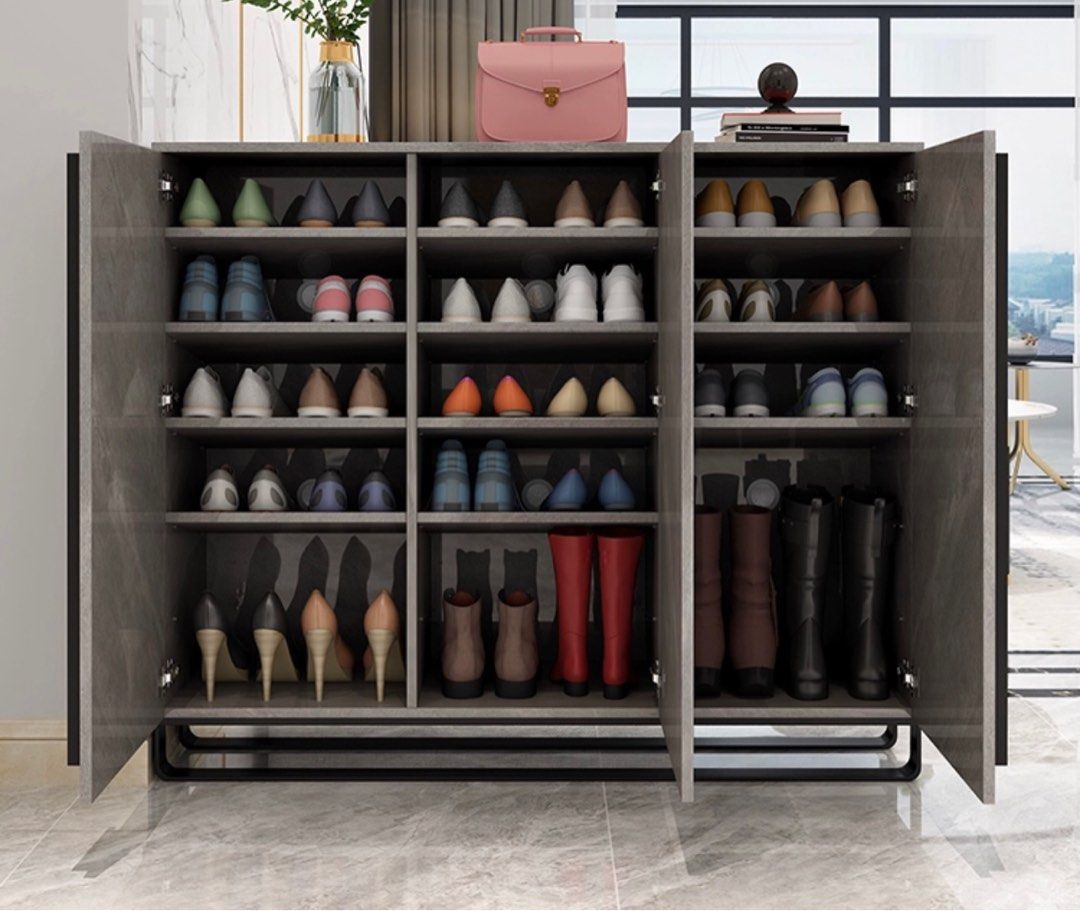 Brand New Shoe Rack in Grey 1.2m, Furniture & Home Living, Furniture ...
