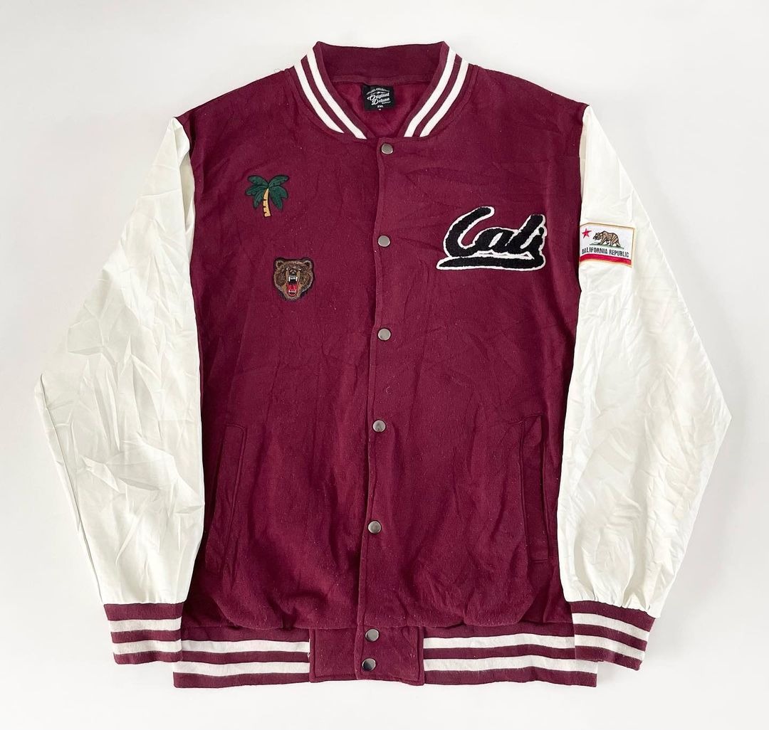 California Bear Letterman Varsity Jacket (XXL), Men's Fashion, Coats ...