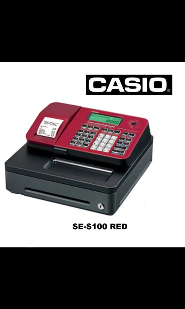 Casio SE-S100 Cash Register ECR POS, Computers & Tech, Office ...