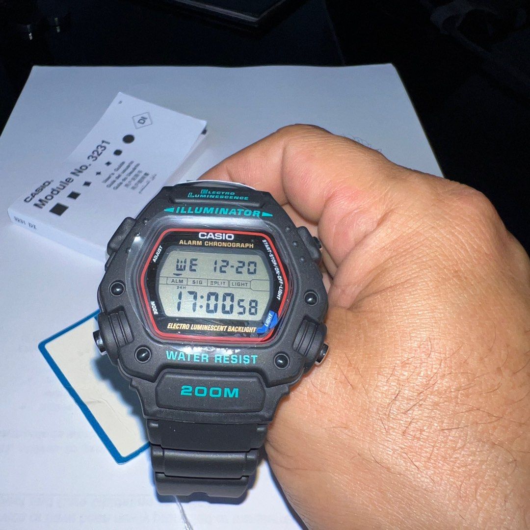 Casio Watch, Model 3231, never used, Men's Fashion, Watches & Accessories, Watches on Carousell