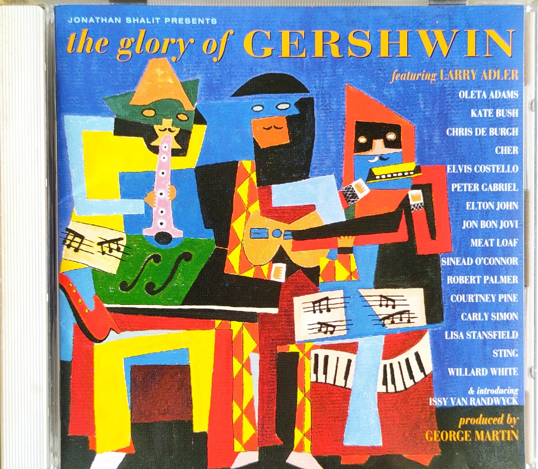 CD / JAPAN PRESS (1994) / THE GLORY OF GERSHWIN / PETER GABRIEL, STING ...