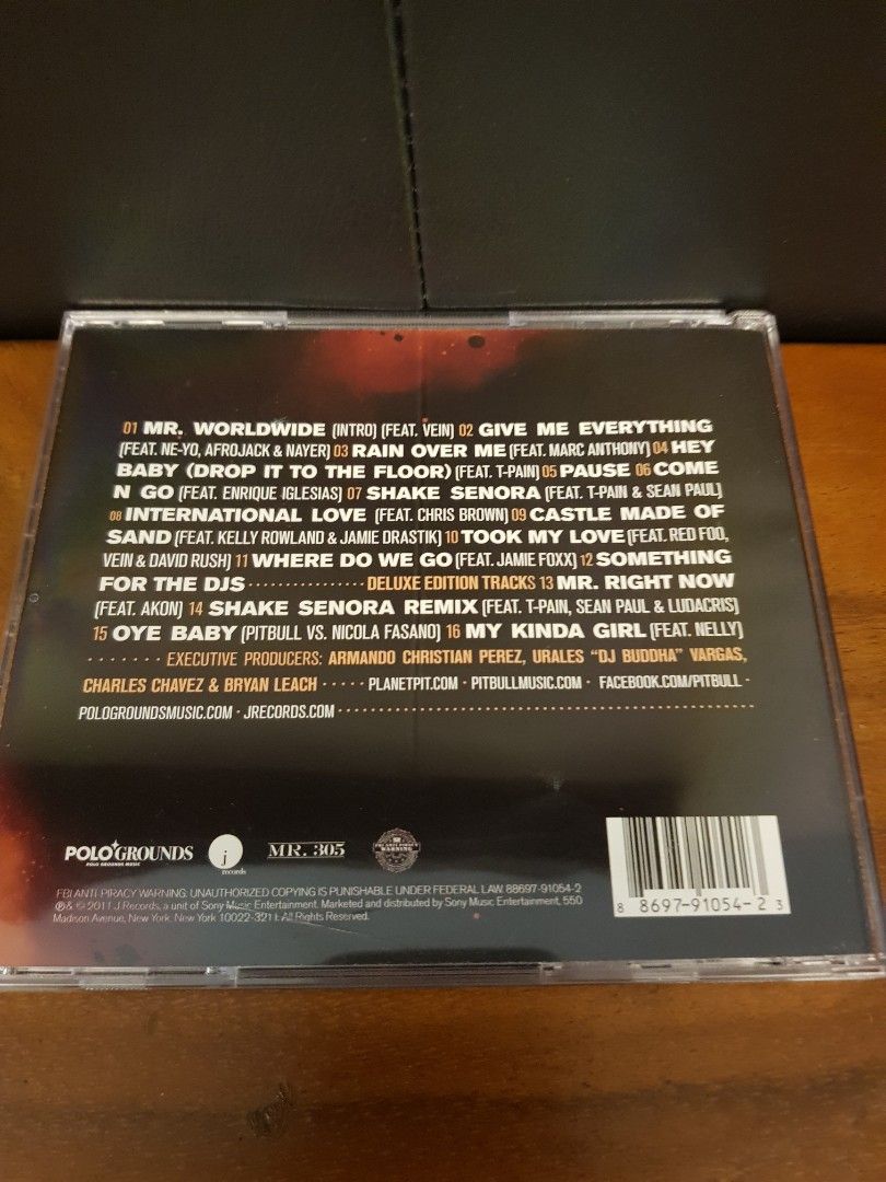 CD Pitbull Planet Pit, Hobbies & Toys, Music & Media, CDs & DVDs on ...