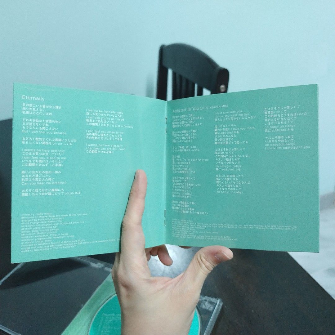Cd Utada Hikaru Distance Hobbies And Toys Music And Media Cds And Dvds On Carousell